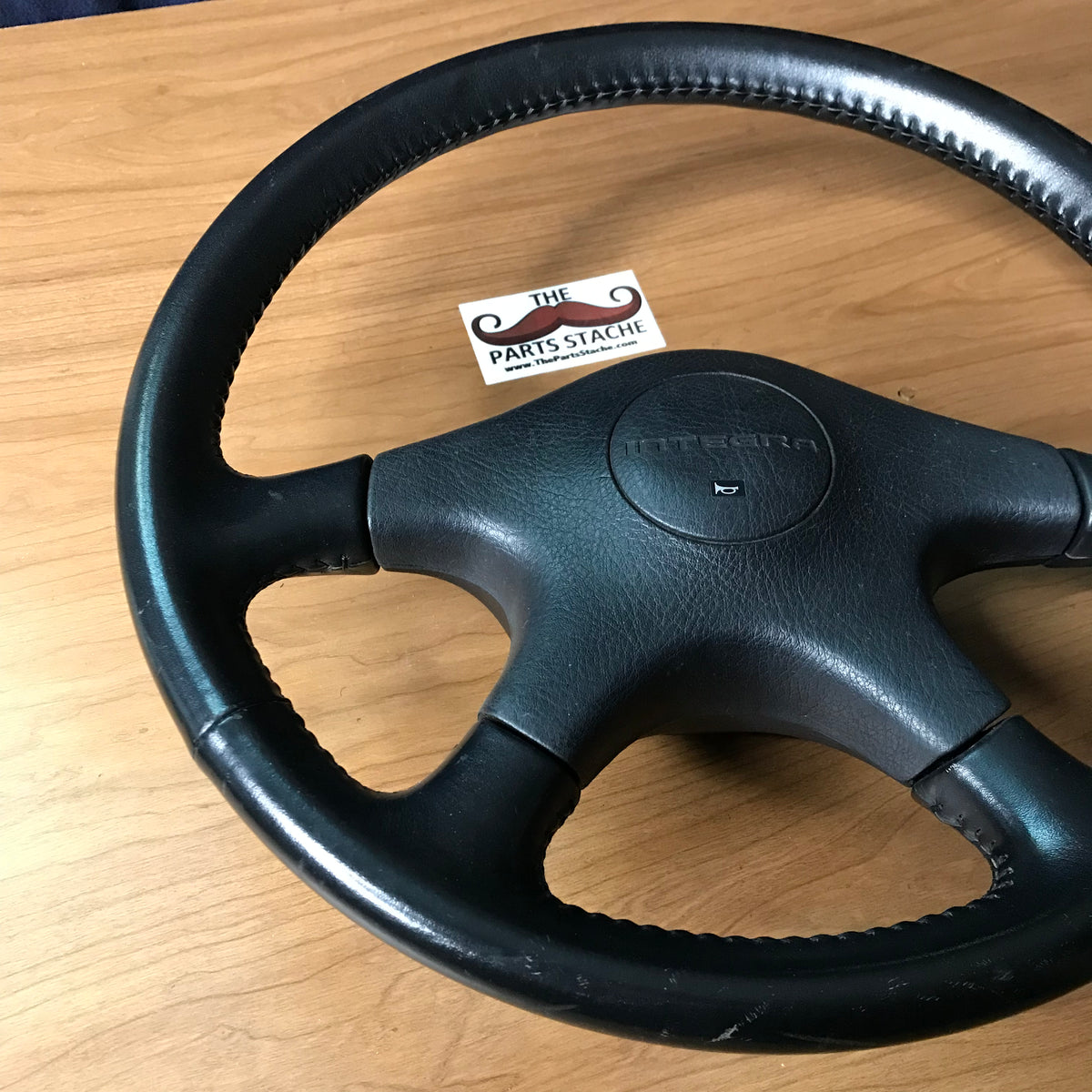 JDM DA6 DA8 Integra XSi Leather Wrapped Steering Wheel 1992-1993 – The ...