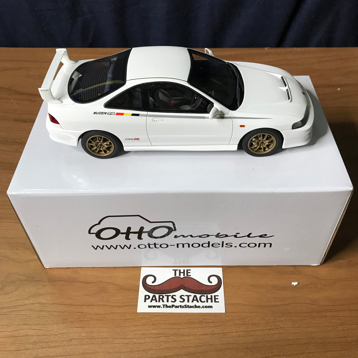 Kyosho Otto Mobile Mugen Integra DC2 White 1:18 Scale Model #760/999 ...