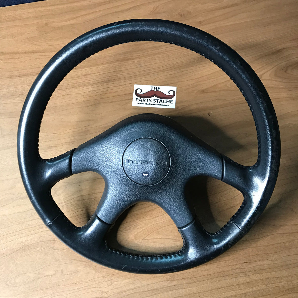 JDM DA6 DA8 Integra XSi Leather Wrapped Steering Wheel 1992-1993 – The ...