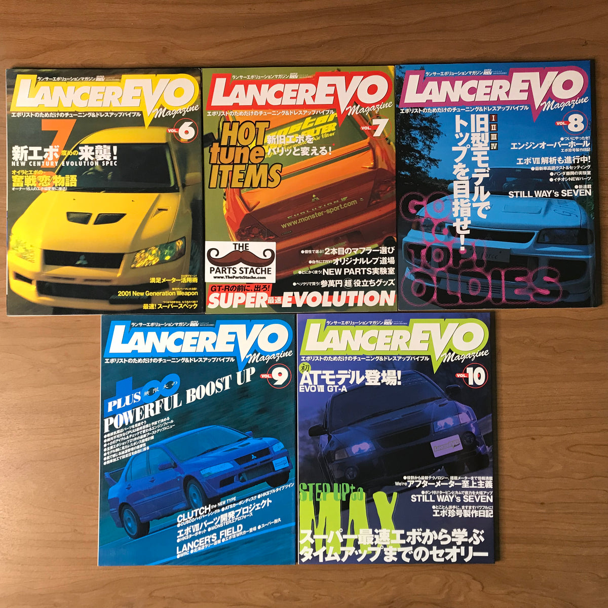 Hyper Rev Mitsubishi Lancer EVO Magazine Vol. 1-20 Set – The Parts Stache